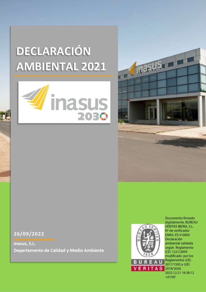 Compromiso, responsabilidad y sostenibilidad - INASUS